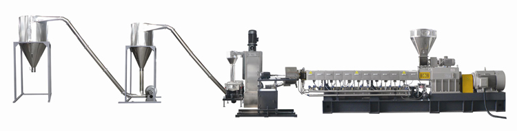 Plastic Extruder Water Ring Pelletizing Line - Buy water ring extrusion ...
